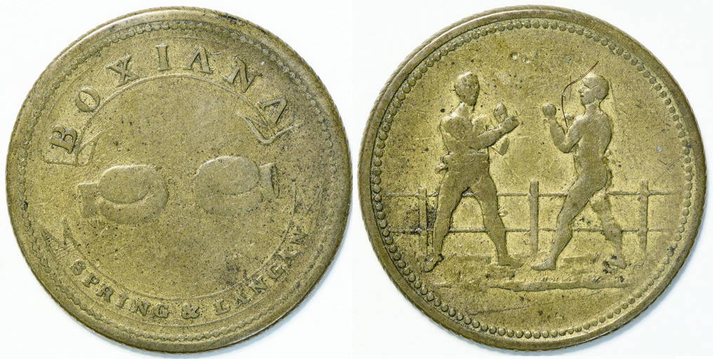 Spring & Langan Boxing Medal (112564)