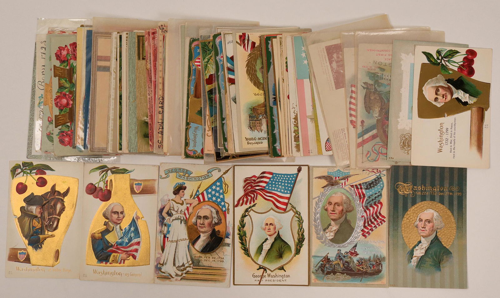 President George Washington Postcard Collection