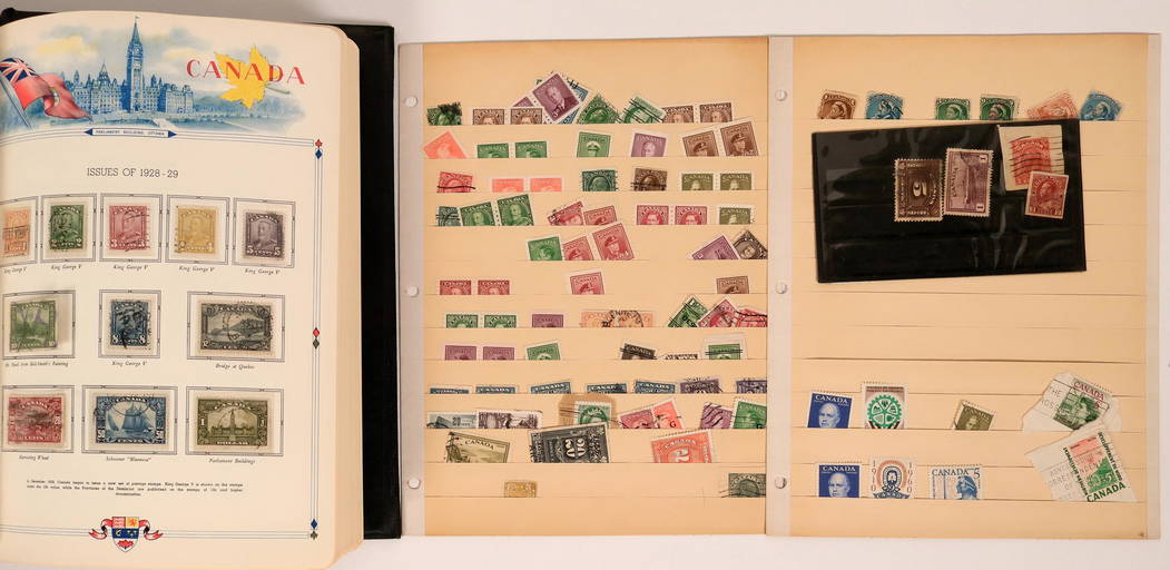 Canadian Stamp Collection 1851 1959 (116095)