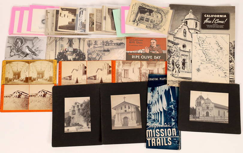 California Missions Collection: Postcards, Photographs,