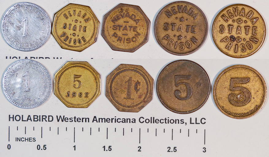 Nevada Prison Tokens (125773)