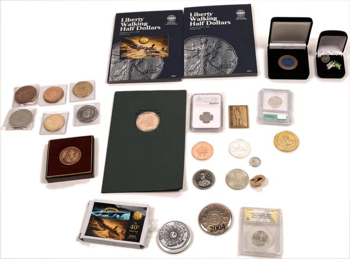 Coin Convention And Coin Club Medal Collection