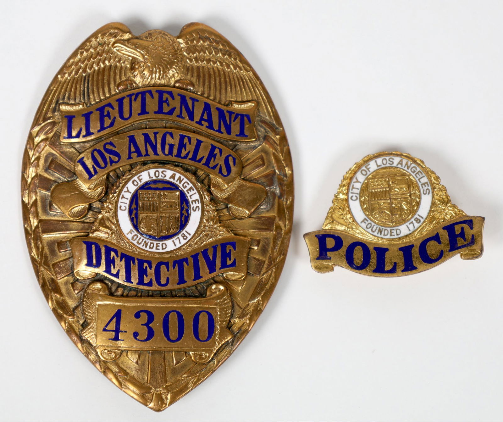 Lapd Detective Badge