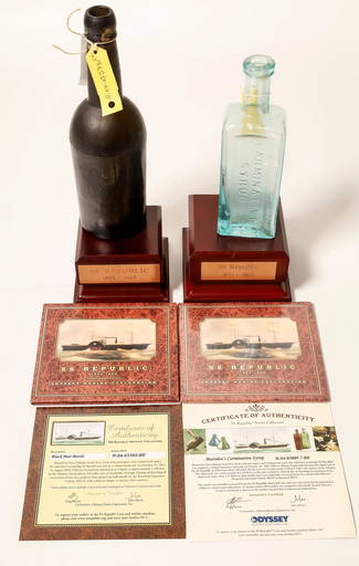 Sunken Treasure Bottles From Ss Republic Shipwreck (2)