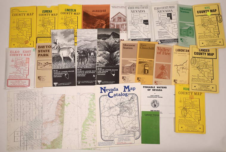 Ghost Town Maps of Nevada [138403] (#1485) on Oct 28, 2021 | Holabird ...