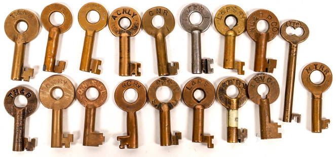 B&o Railroad Repair Track Lock & Key