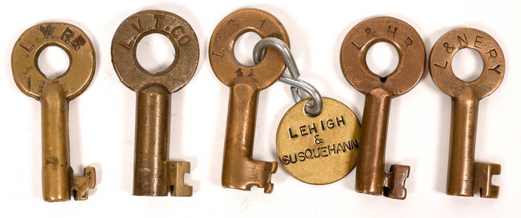 Lehigh & New England Vesta Lantern L&ne Rr Co. Green