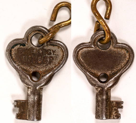 Railroad Lock Key (1) From Railway Express Agency