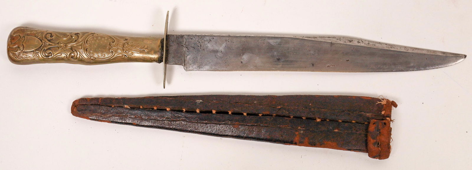 Civil War Era Bowies Knife By Samuel Wragg Sheffield [139995]