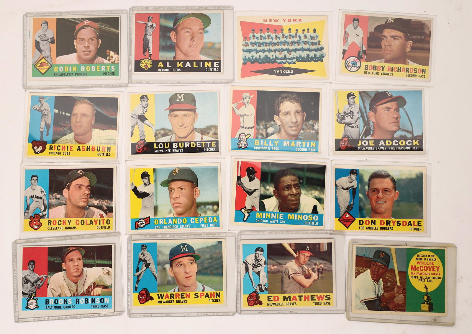 Topps Baseball Cards: 1960 [153459] - Jul 24, 2022 | Holabird Western ...