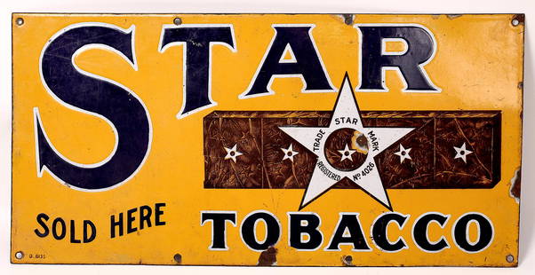 Star Tobacco Sign