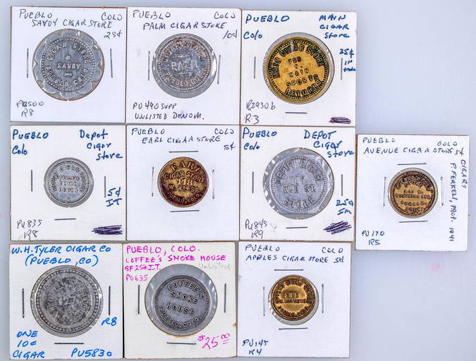 Pueblo Cigar Tokens [154303]