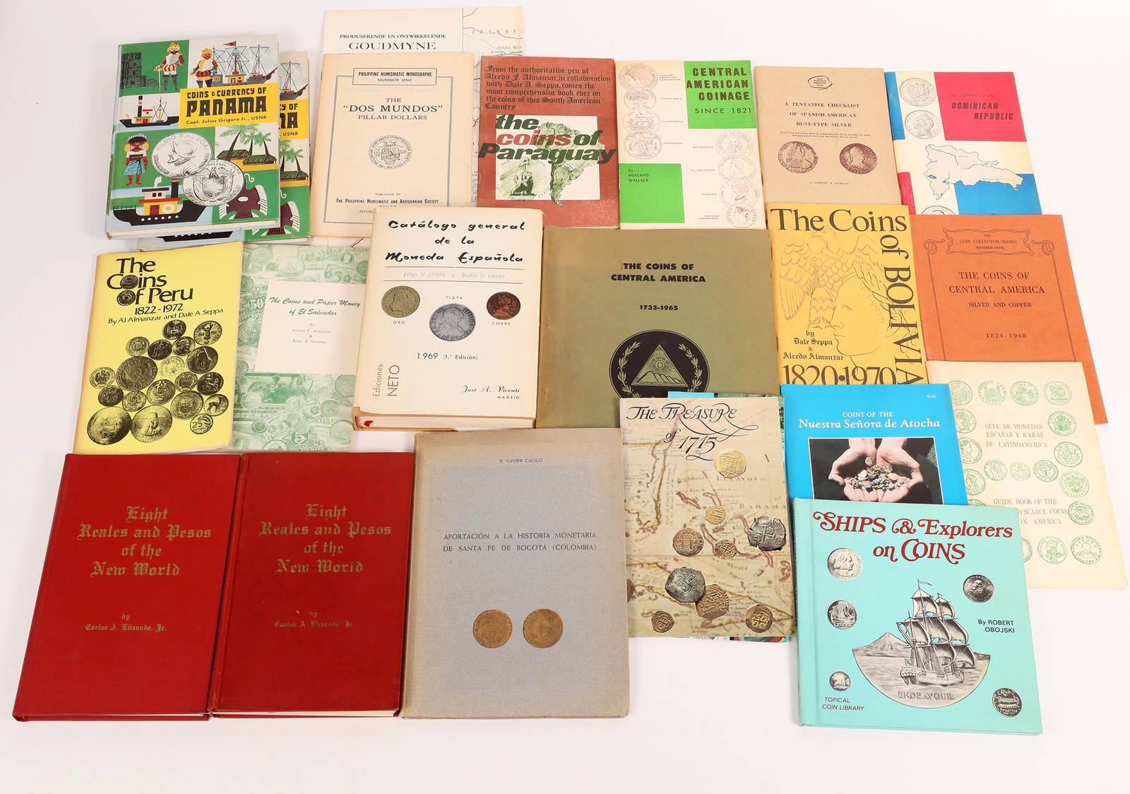 Central And South American Coin Books, 20 [167462] Auction