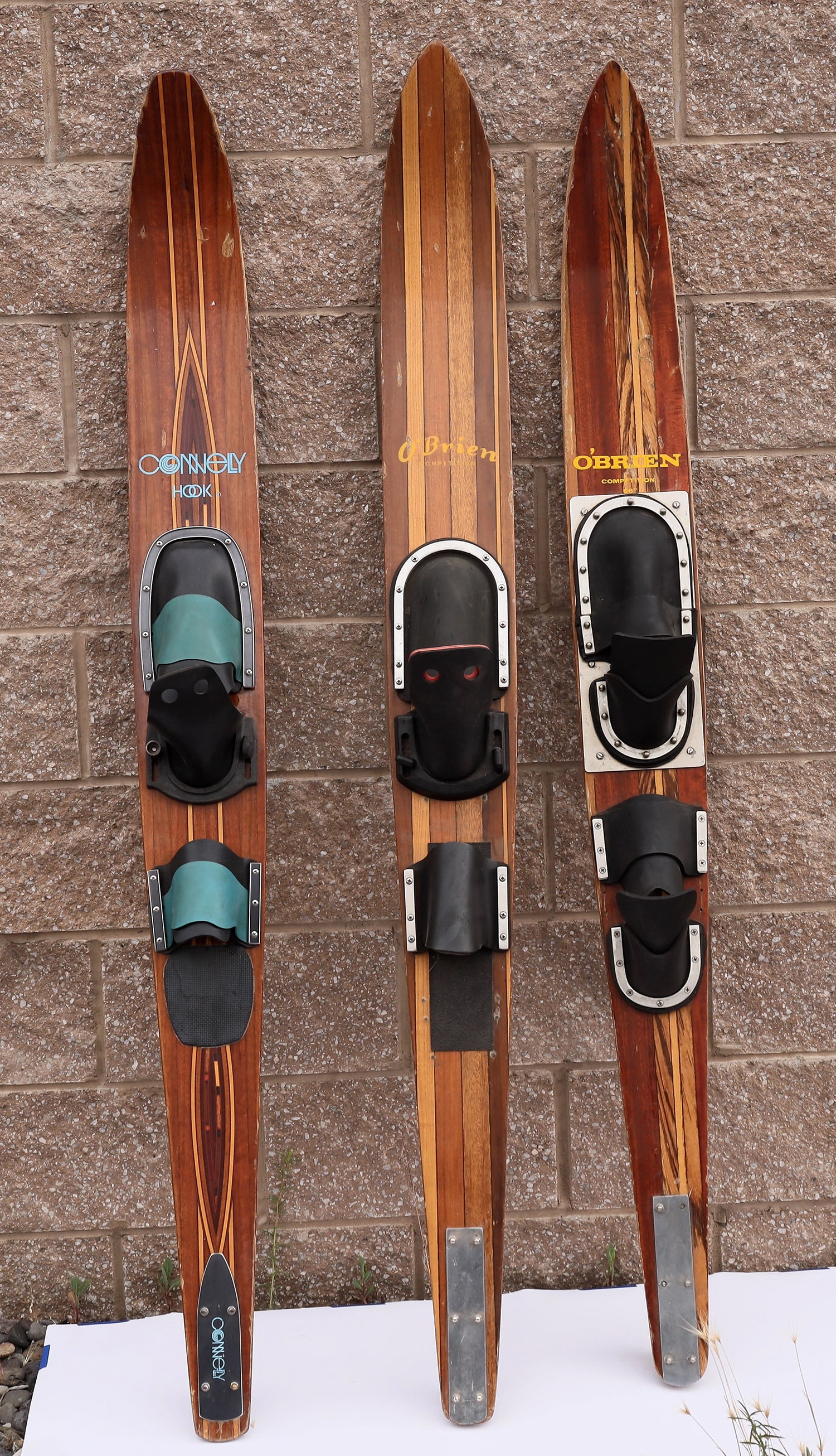 Obrien Wooden Water Skis 1960s [169105] Auction