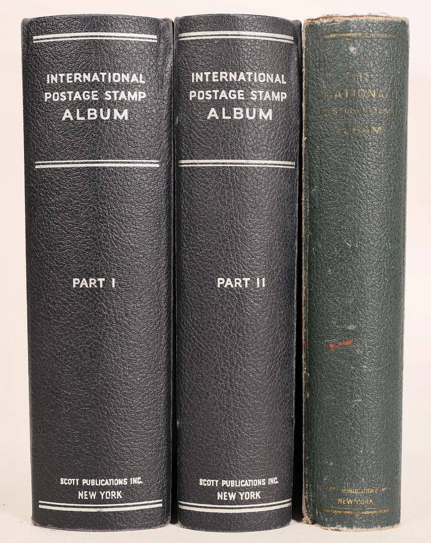 Stamp Albums (3) Classics-advanced Collectors [182741] Auction