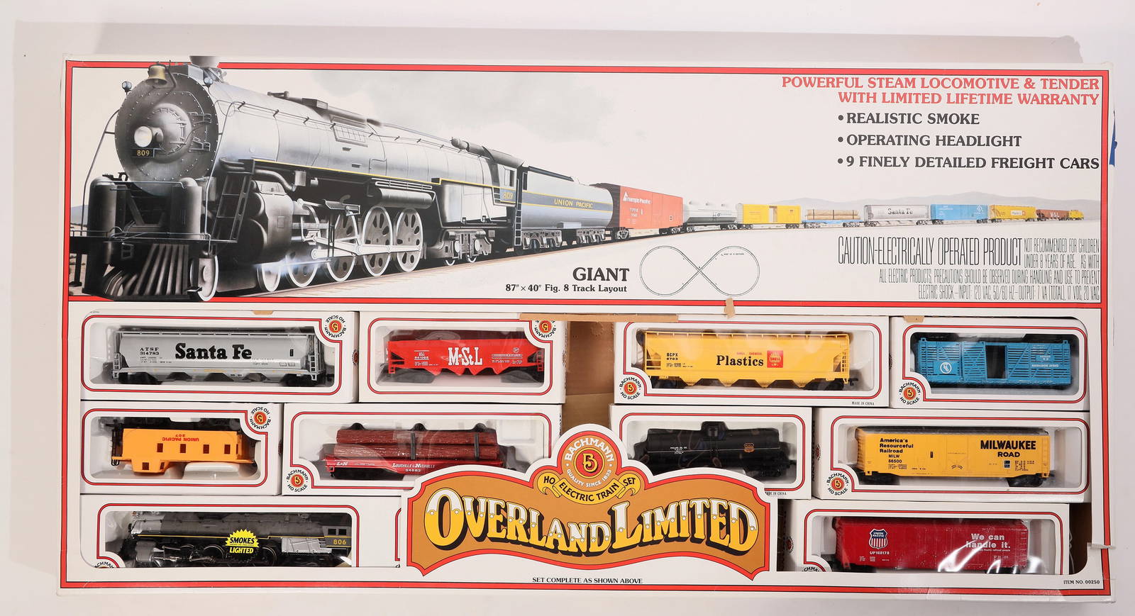 Bachmann Ho Overland Limited Nib [185778] Auction