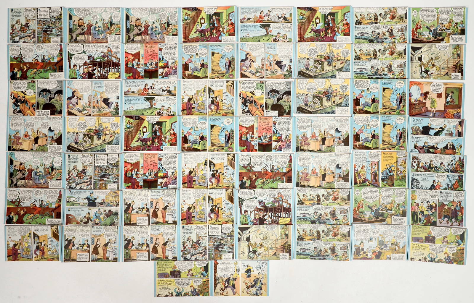 Humorous Vending Machine (mutoscope) Cards (55) [197698] Auction