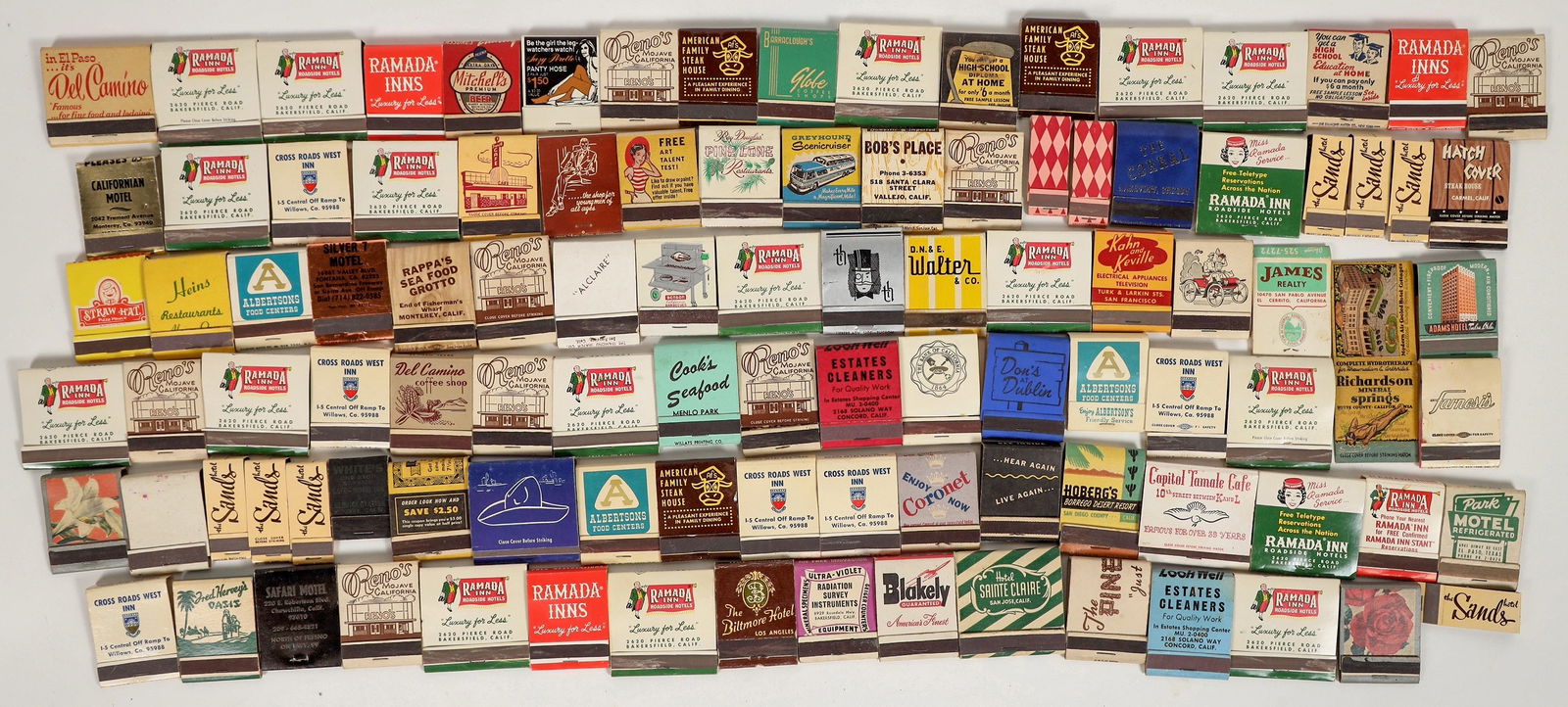 Match Book Collection, 91 [196676] - Jun 15, 2025 | Holabird Western ...