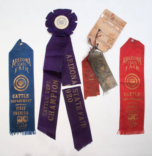 1917 And 1920 State Fair Ribbons