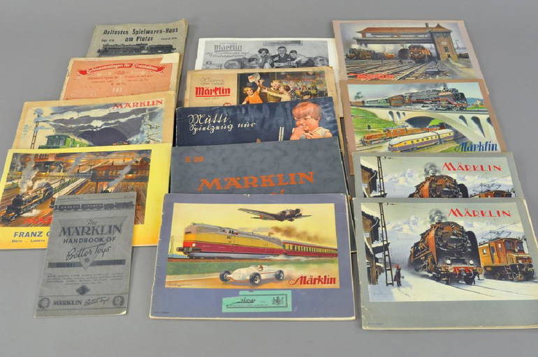Grouping Of Marklin Catalogs