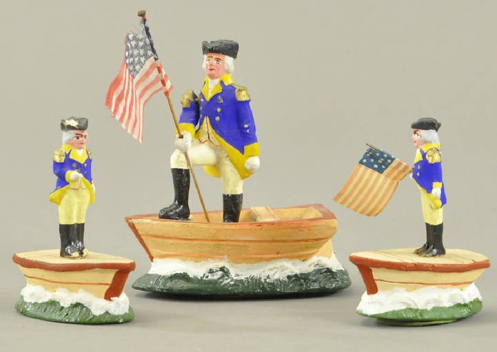 Three George Washington Figures