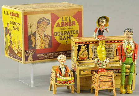 Boxed Unique Art Lil Abner Dogpatch Band