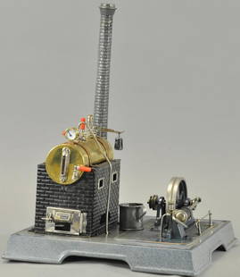 Marklin Horizontal Boiler Steam Engine.