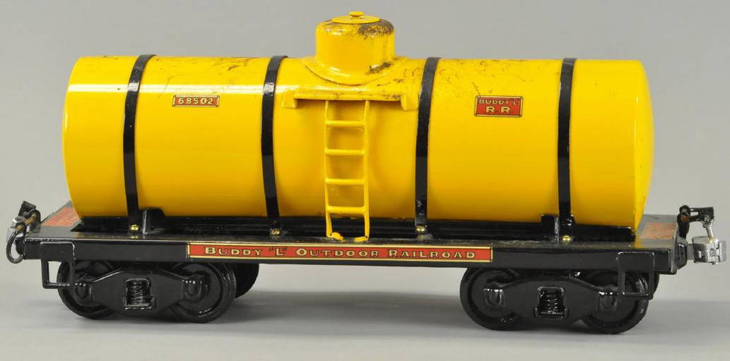 BUDDY L OUTDOOR RAILROAD YELLOW TANK CAR - Aug 26, 2017 | Bertoia ...