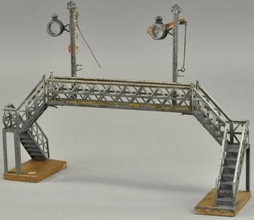 Marklin Mountain Cut With Pedestrian Bridge