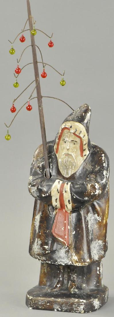 EARLY PENNSYLVANIA CHALKWARE BELSNICKLE