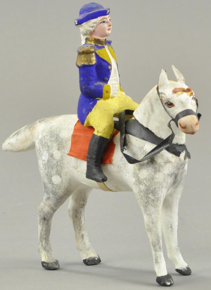 George Washington On Horse Candy Container