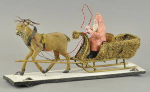 Painted composition Santa in a moss and loofah ca - Sep 15, 2017 | Pook ...