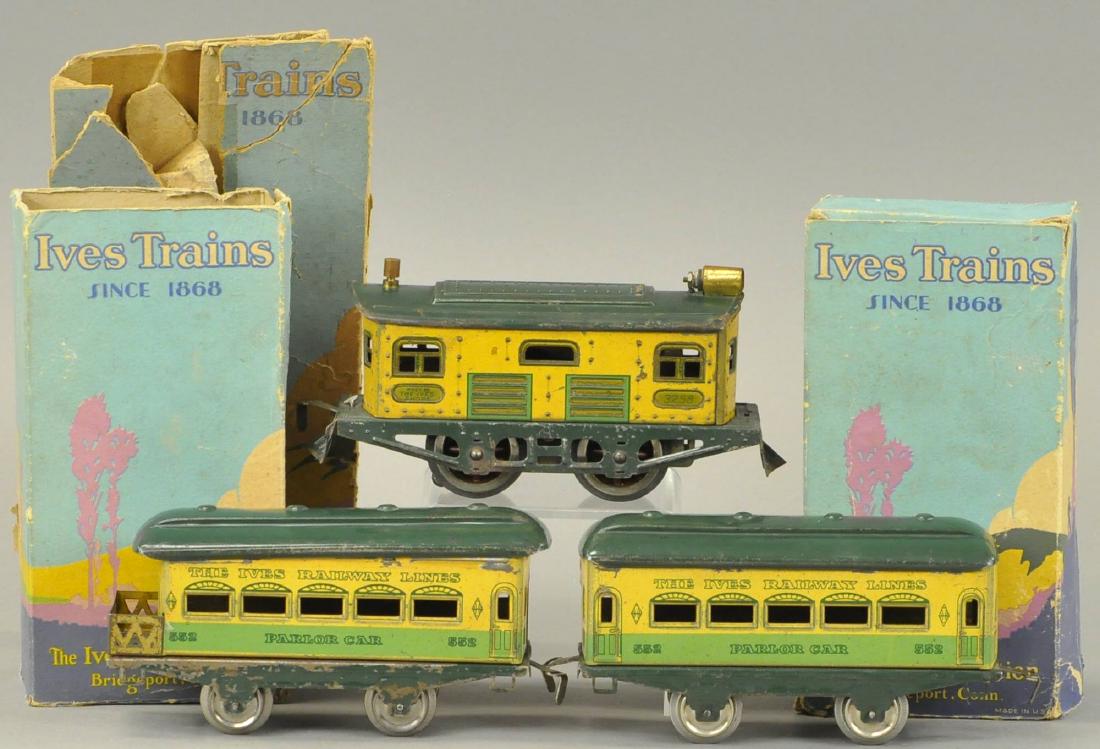 BOXED IVES O GAUGE #3258 LOCOMOTIVE SET