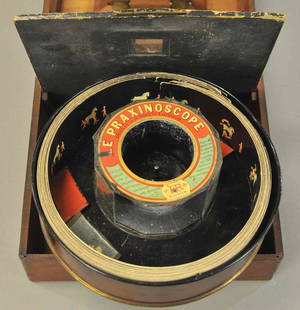 The Original "le Praxinoscope Théâtre D'emile Reynaud,