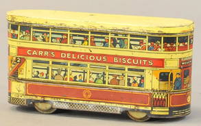 Carr's London Transport Bus Biscuit Tin - Mar 19, 2021 | American ...