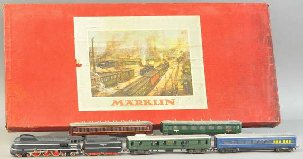 Boxed Marklin One Gauge Set