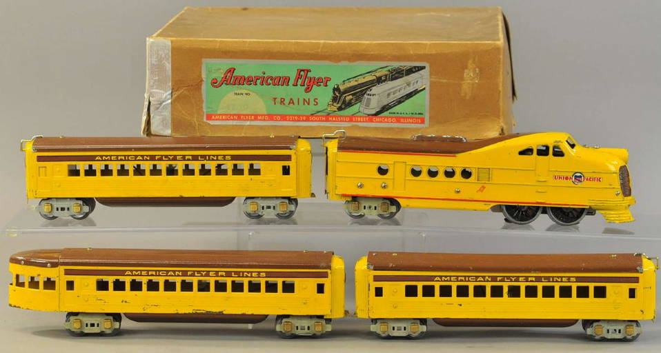 Boxed American Flyer Union Pacific M10000