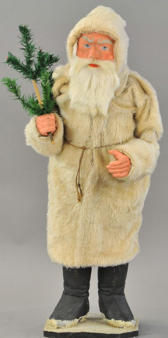 VERY LARGE FUR ROBE SANTA CLAUS