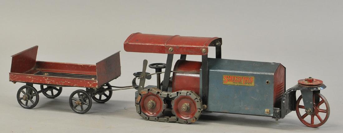 STRUCTO YUBA TRACTOR WITH WAGON