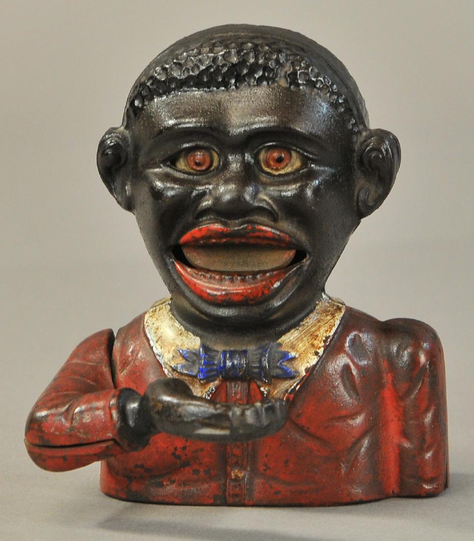 Jolly N "little Joe" Mechanical Bank