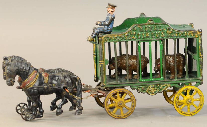 Hubley Circus Cage Wagon