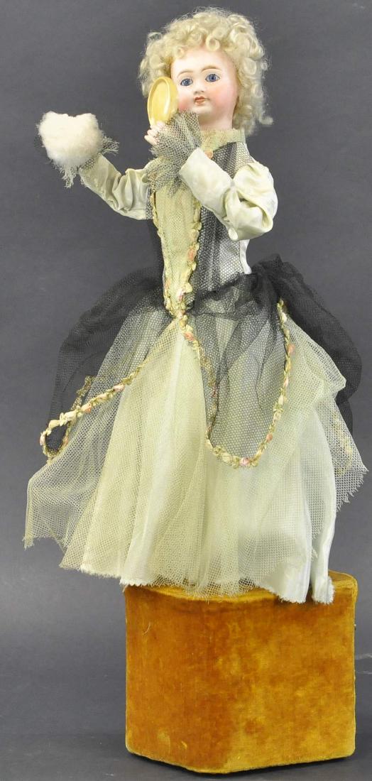 LEOPOLD LAMBERT MUSICAL AUTOMATON "LADY POWDERING