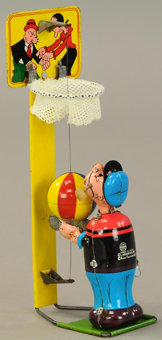 LINEMAR POPEYE PLAYING BASKETBALL - May 24, 2019 | Bertoia Auctions in NJ