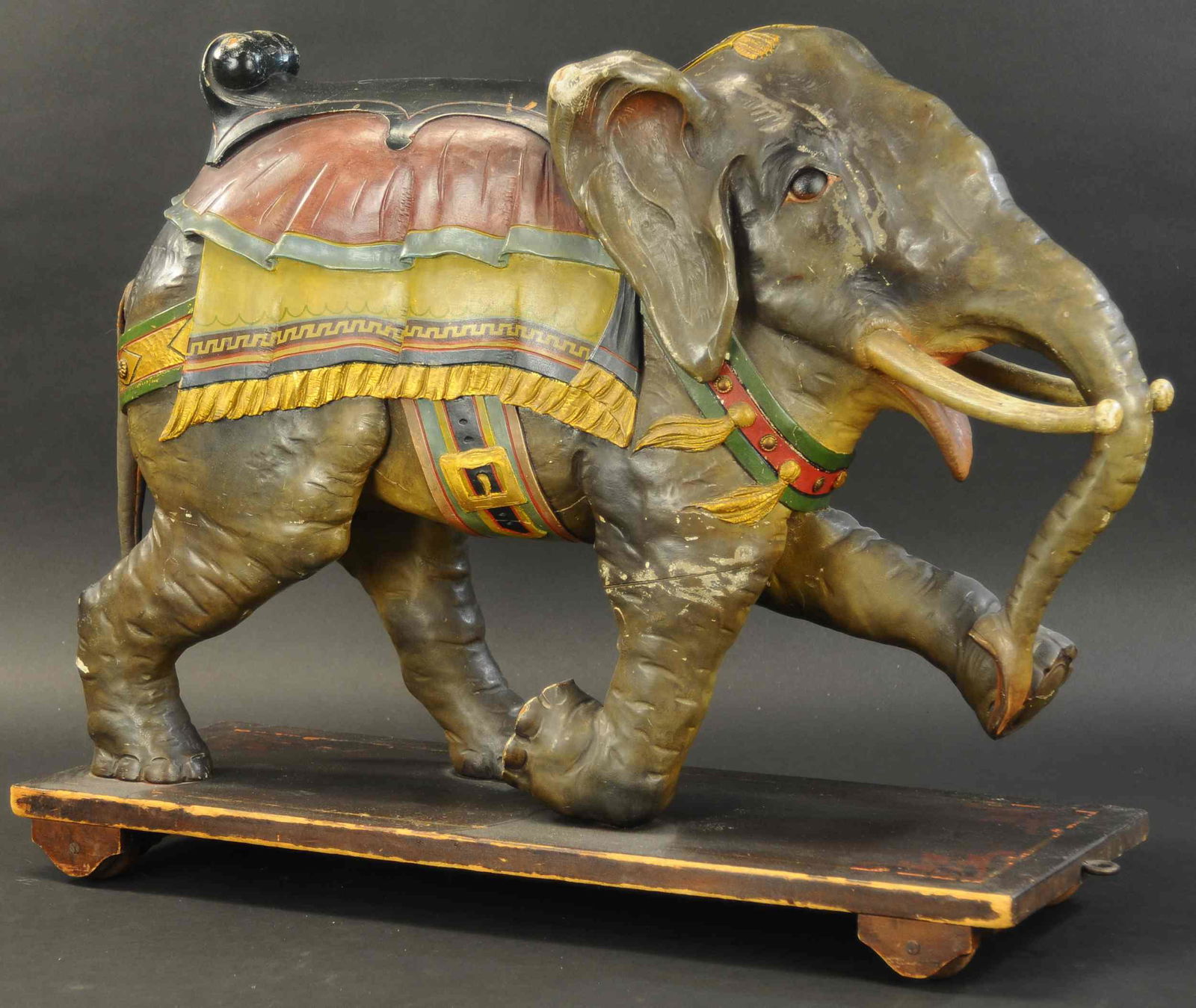 MAGNIFICENT CAROUSEL ELEPHANT PLATFORM TOY - Oct 11, 2019 | Bertoia ...