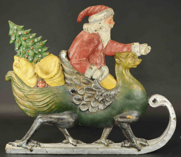 Magnificient Looking Santa Store Display