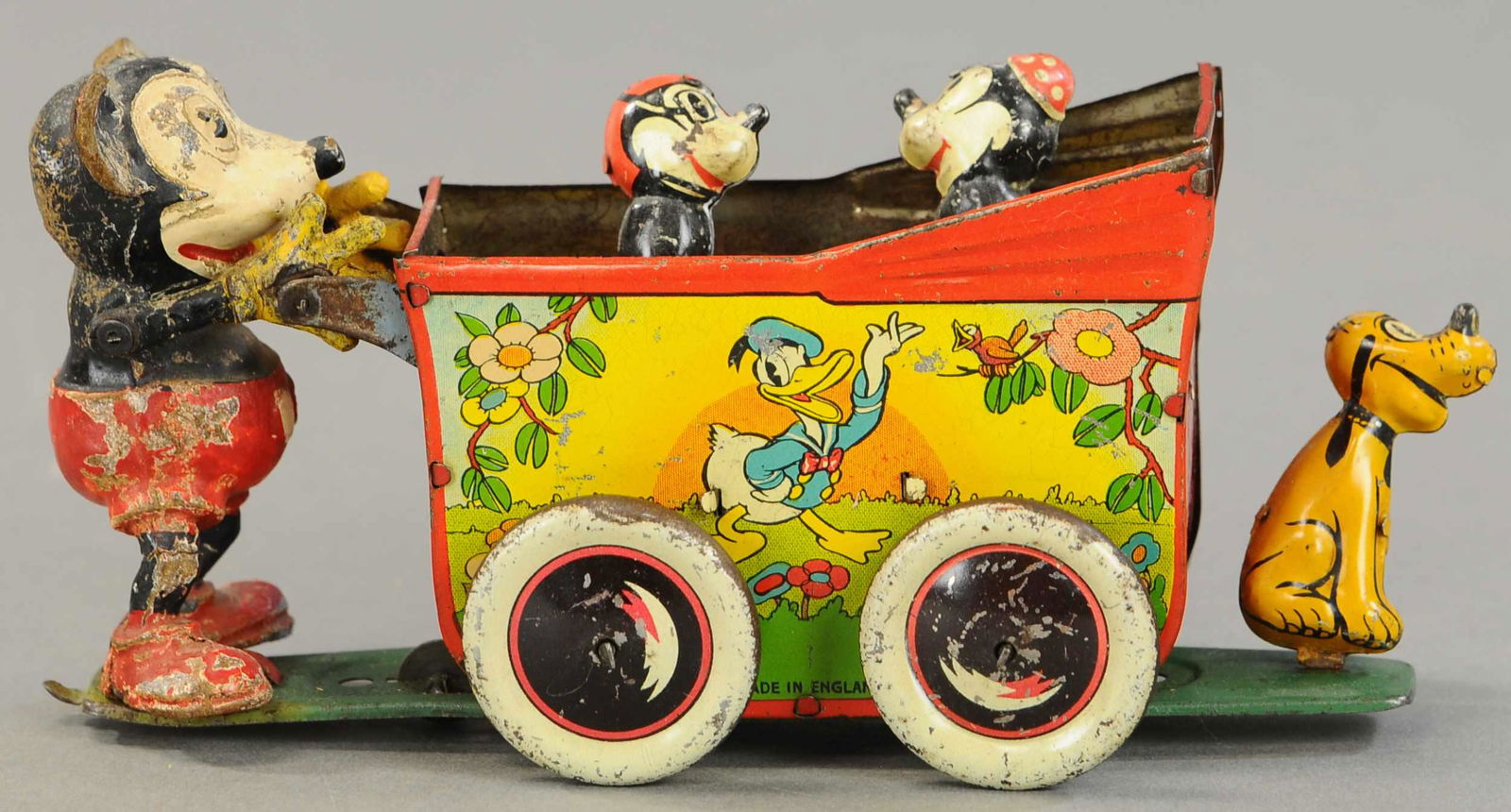 ENGLISH MICKEY MOUSE PUSHING PRAM - Nov 15, 2019 | Bertoia Auctions in NJ