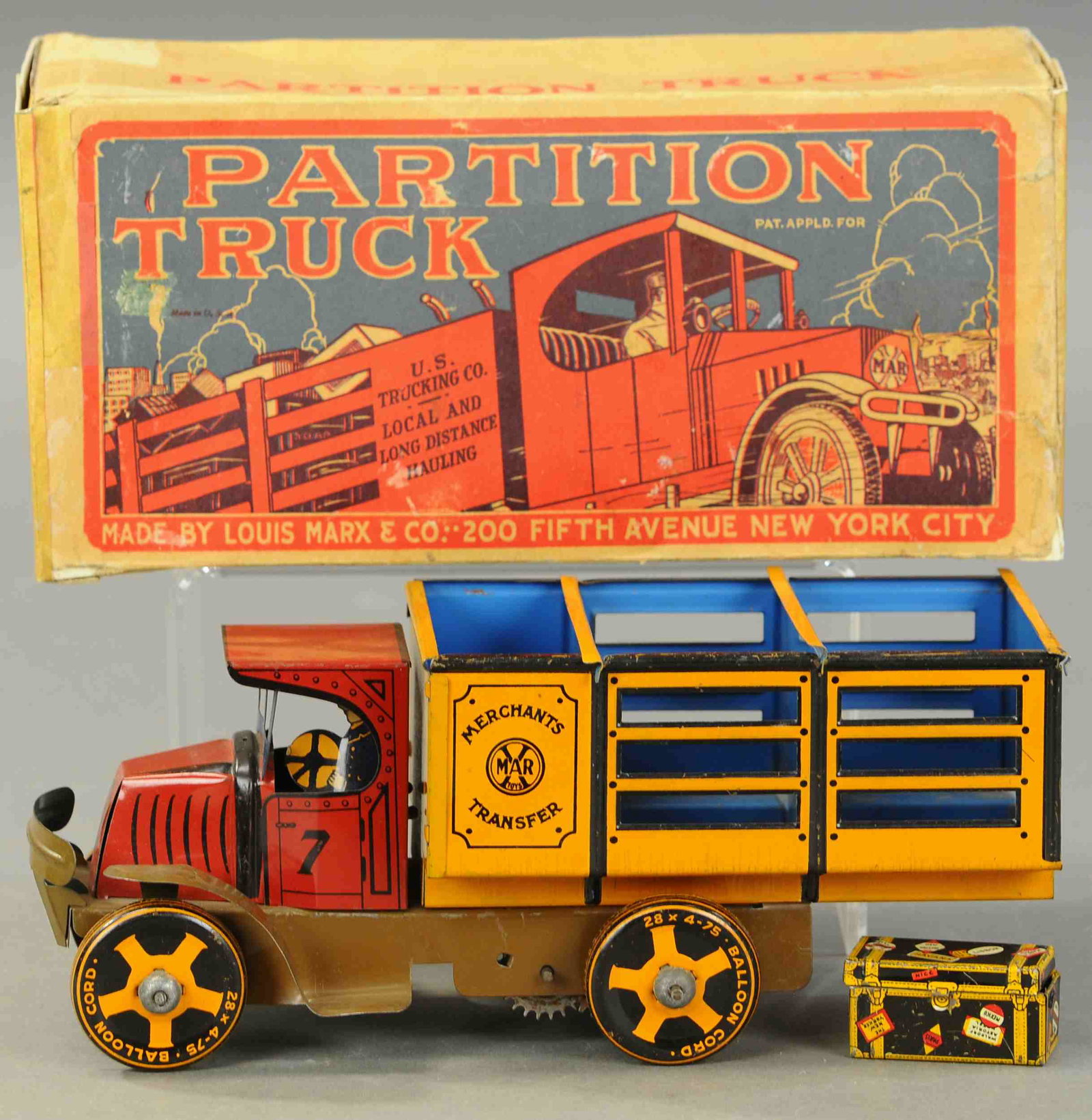 For Auction: BOXED MARX MERCHANTS TRANSFER TRUCK (#1716) on Nov 15 ...