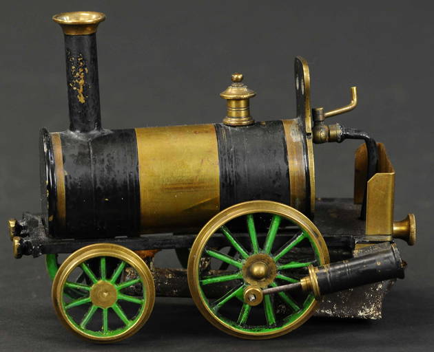 Steven's Model Dockyard Live Steam Locomotive