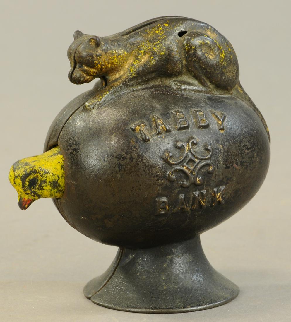 TABBY BANK MECHANICAL BANK - Mar 05, 2020 | Bertoia Auctions in NJ
