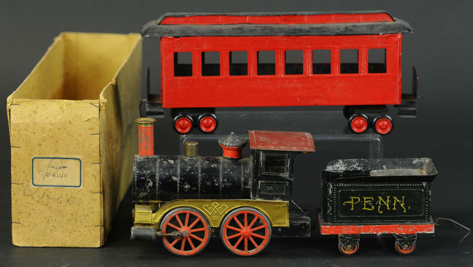 Weeden Dart Loco And Passenger Car